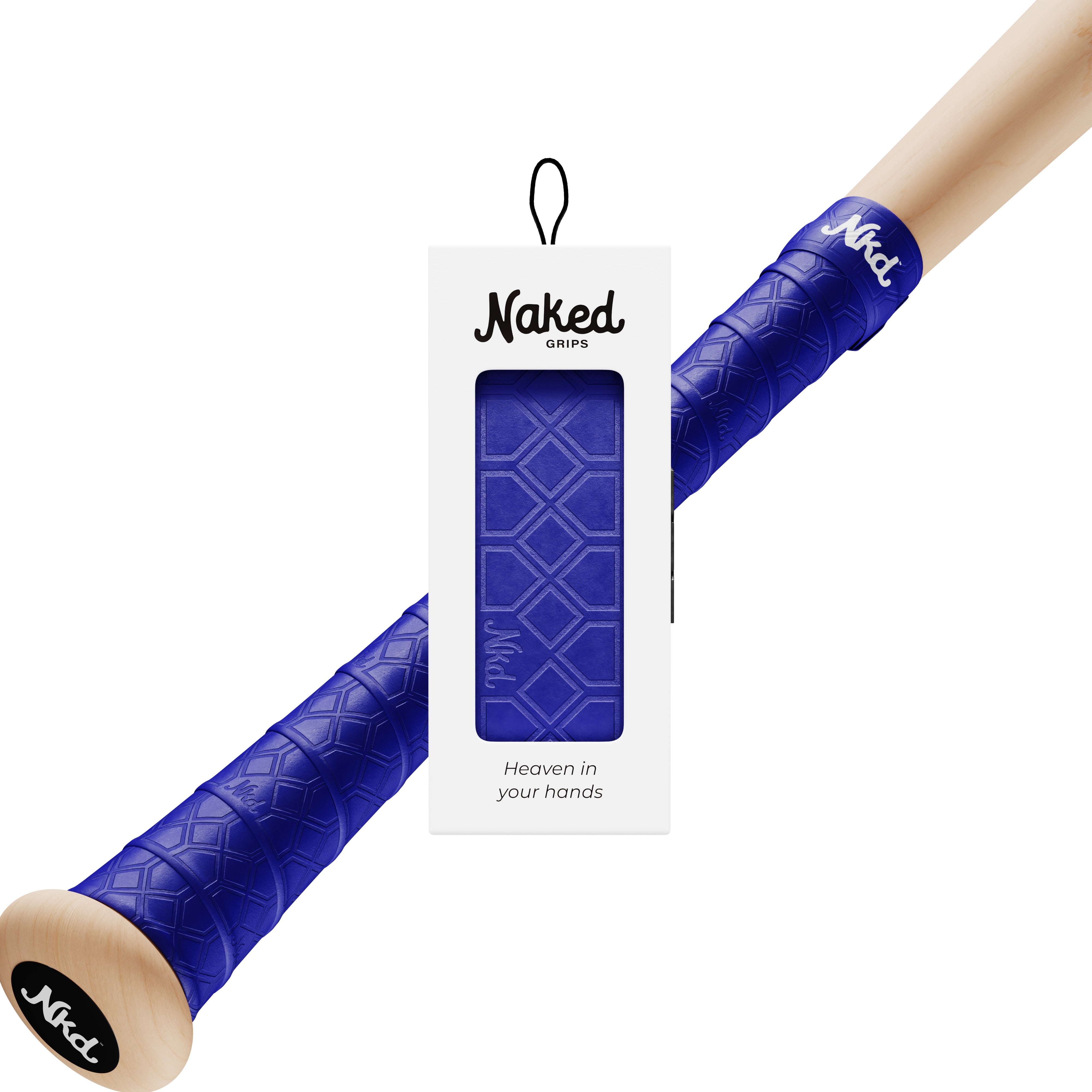 True Blue Bat Grip – Naked Grips